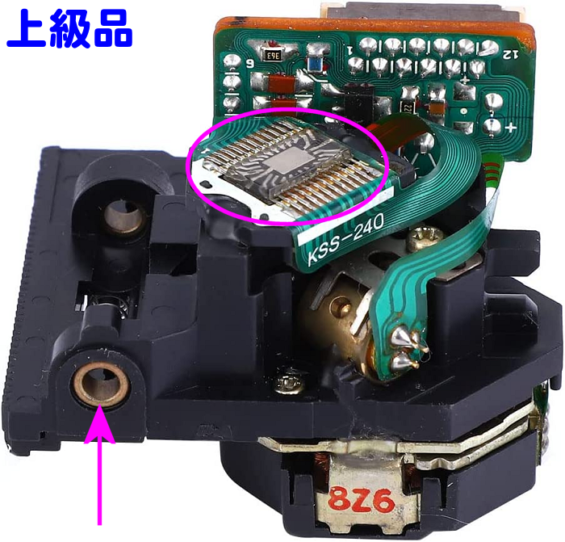 [SONY] CDプレーヤーのピックアップ対応一覧 [KSS-150A/KSS-151A/KSS-190A/KSS-200A/KSS-210A ...