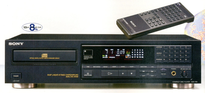 [SONY] CDP-990(1989年)とCDP-M99(1990年)の比較 [CDプレーヤー] – nakamura