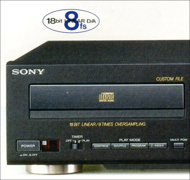 [SONY] CDP-990(1989年)とCDP-M99(1990年)の比較 [CDプレーヤー] – nakamura