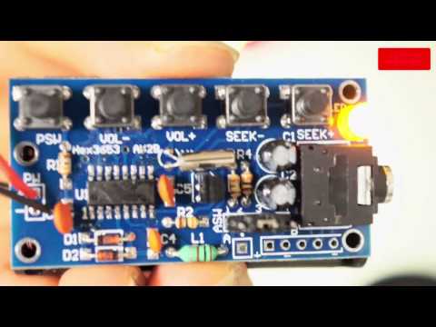 FMラジオキット(Hex3653) 組立作業 – Making FM Radio-Kit(Hex3653) [AliExpress ...